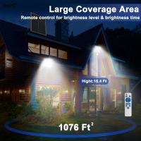 China 50000 Hours Working Time Solar Floodlight 100W with Remote Control LED IP67 Waterproof for sale
