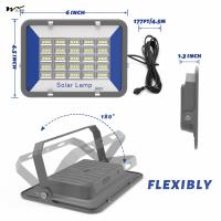 China Solar Power Supply 200W Outdoor Solar Floodlight with Remote Control and IP65 Waterproof for sale