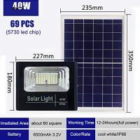China Solar Street Light 2-Piece LED Landscape Lamp Column with Long Lifespan of 50000 Hours for sale