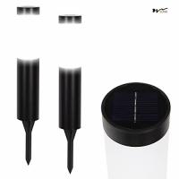 China Solar Powered LED Landscape Lamp Column Outdoor IP44 Waterproof White Light Street Light for sale