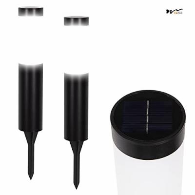 China Solar Powered LED Landscape Lamp Column Outdoor IP44 Waterproof White Light Street Light for sale