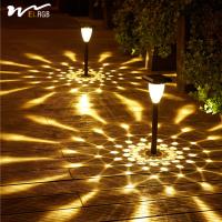 China Waterproof ABS Material Solar Lawn Lights for Garden Landscaping and Home Atmosphere for sale