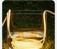 China Courtyard Villa Garden Balcony Atmosphere Light COB Solar Light Strip Waterproof for sale