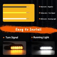 China 12V Front Motorcycle Running Lights with Mini Handlebar Sequential LED Turn Signals for sale