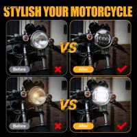 China Experience Super Wide Night Driving 5.75 Inch LED Headlight with Halo DRL Turn Signal for sale