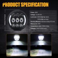 China Experience Super Wide Night Driving 5.75 Inch LED Headlight with Halo DRL Turn Signal for sale