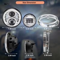 China Universal Motorcycle Projection Light Kit Waterproof Ghost Shadow Lights Red Pack of Pair for sale