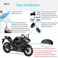China Long-lasting 4.5 Inch Motorcycle Fog Lights 50000 Hours Lifespan with Housing Bucket for sale