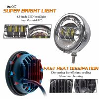 China 4.5 Inch LED Passing Light for Electra Glide Vehicle Service Type and Lighting Design for sale