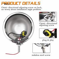 China 4.5 Inch LED Passing Light for Electra Glide Vehicle Service Type and Lighting Design for sale
