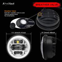 China Motorcycle LED Passing Lights Fog Lamps DRL White DOT Kit for 4.5