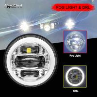 China Motorcycle LED Passing Lights Fog Lamps DRL White DOT Kit for 4.5