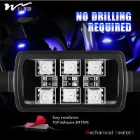 China Multi-Color Neon RGB Strips Wireless Smart Remote Controller for Motorcycle LED Light Kit for sale
