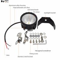 China 50000 Hours Working Time 2Pcs 3.5Inch Round LED Offroad Fog Pod Lights for Motorcycle for sale