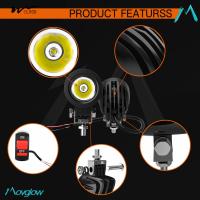 China Waterproof LED Spot Driving Fog Lights for Sport Motorcycle Street Bike ATV UTV Trike for sale
