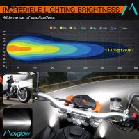 China Waterproof LED Spot Driving Fog Lights for Sport Motorcycle Street Bike ATV UTV Trike for sale