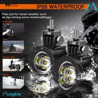 China Waterproof LED Spot Driving Fog Lights for Sport Motorcycle Street Bike ATV UTV Trike for sale