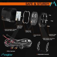 China Waterproof LED Point Driving Fog Light for R1200GS F800GS K1600 Motorcycle Universal Fit for sale