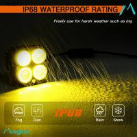 China Waterproof LED Point Driving Fog Light for R1200GS F800GS K1600 Motorcycle Universal Fit for sale