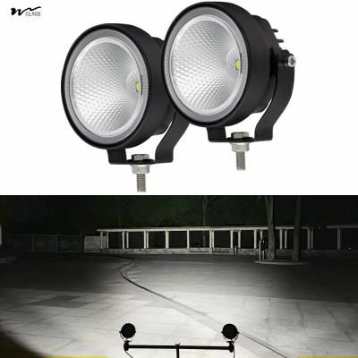 China Motorcycle Round 4-inch LED Pod Off-Road Driving Fog Lights Ultra-Bright Drain Lights for sale