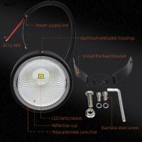 China Motorcycle Round 4-inch LED Pod Off-Road Driving Fog Lights Ultra-Bright Drain Lights for sale