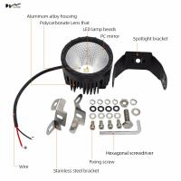 China Work Assist 3.5-Inch Round Off-Road Driving Fog Lights 2 Piece with Switch Mode Other for sale