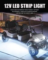 China 0.18kg White LED Light Strip for Cars Golf Carts Boats 60.96cm Connected Waterproof 12V for sale