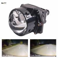 China 5500K LED Headlight Low 38W High 68W Light Weight Aluminum Lens for Auto CAD Layout for sale