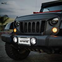 China 9 x 4.5 x 6 inches Package Dimensions 4-Inch 60W LED Fog Lights for Off-Road Driving for sale