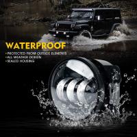 China 9 x 4.5 x 6 inches Package Dimensions 4-Inch 60W LED Fog Lights for Off-Road Driving for sale
