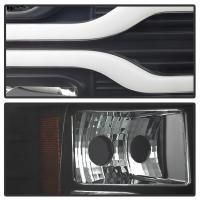 China Clear Lens 1500 LED DRL Tube Projector Headlights for Improved Visibility on the Road for sale