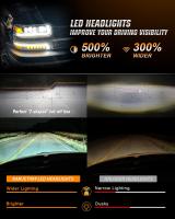 China 22 x 19.25 x 7 inches LED Headlamps Assembly for Replacement DRL Turn Signal Hi/Low Beam for sale