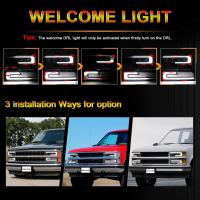 China Head Lights Essential 500% Bright LED Headlight Assembly with Welcome DRL Turn Signal for sale