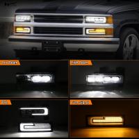 China Head Lights Essential 500% Bright LED Headlight Assembly with Welcome DRL Turn Signal for sale