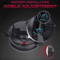 China LED Headlights with Bl-ue-tooth Control 9 Inch Hi/Lo Beam DRL and 121 RGB Functions for sale