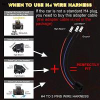 China High/Low Beam LED Headlights with Halo Angel Eyes DRL Turn Signal Light 5x7/7x6 Chips for sale