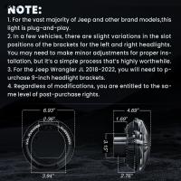 China Experience the Latest Technology 7 Inch LED Headlights with Starry DRL and Turn Signal for sale