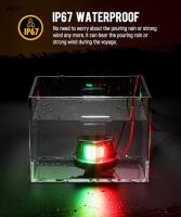 China 24 LED Red and Green Navigation Light for Pontoon Yacht Skiff Skeeter Front Trucks for sale