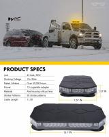 China Power Source Corded Electric LED Strobe Beacon Lights Bar for Emergency Traffic Warning for sale