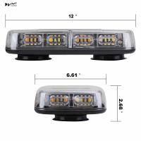 China Roof Top 48LED A W High Visibility Emergency Safety Warning LED Mini Strobe Light bar for sale