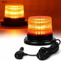 China Waterproof LED Strobe Light 12V-24V Amber 40 LED Warning Safety Flashing Beacon Lights for sale