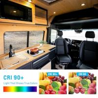 China 12 Volt Under Cabinet Downlight Corded Electric Power Source for Camper Van Motorhome for sale