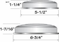 China Product Waterproof Stainless Steel Dome Light for Yacht and RV Item Weight 0.51 Pounds for sale