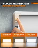 China RV Lights Interior 3 Color Dimmable LED RV Lamp Fixtures 12V Camper Light 1500LM for sale