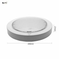 China RV LED Ceiling Dome Light HugeAuto 12V 9W Downlight for Campervan Caravan Motorhome for sale