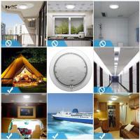 China RV LED Ceiling Dome Light HugeAuto 12V 9W Downlight for Campervan Caravan Motorhome for sale