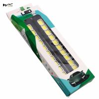 China Waterproof COB DRL Fog Lights for Car 2Pcs High Power LED Daytime Running Light Strip for sale