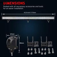China 96X3W LED Light Strip Offroad Spotlight Floodlight Beam for Truck SUV ATV 4x4 4WD for sale