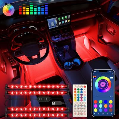 China Other Control Mode Luminous Car Spoiler with RGB Instrument Panel Lighting and USB Charger for sale