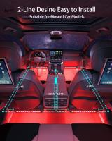 China Other Control Mode Luminous Car Spoiler with RGB Instrument Panel Lighting and USB Charger for sale